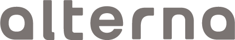 ロゴ - alterna-studio -オルタナスタジオ-